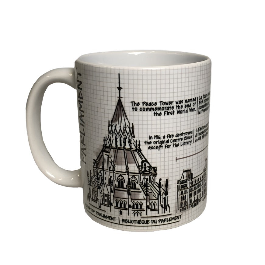 Ceramic mug (Parliament | Parlement) | Tasse en céramique (Parliament ...
